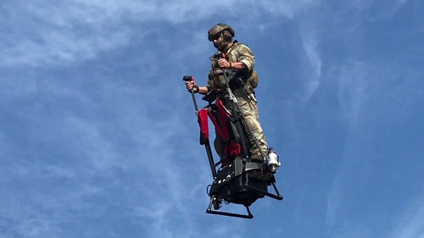 Zapata Ezfly: The jet-powered aerial Segway anyone can fly - Weird News ...