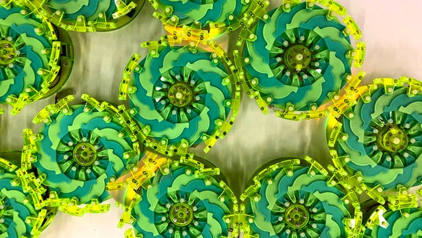 Robotic "particles" swarm together to move towards the light - Weird ...