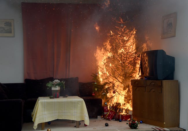 Science explains how a Christmas tree turns into a deadly inferno ...