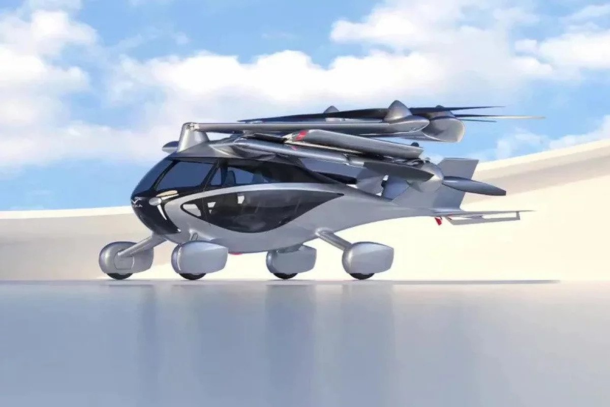 One with the lot: The folding, electric, street-legal, VTOL flying car ...